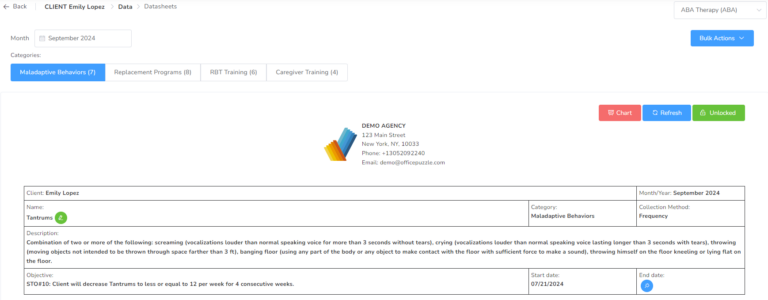 Datasheets | Office Puzzle Academy