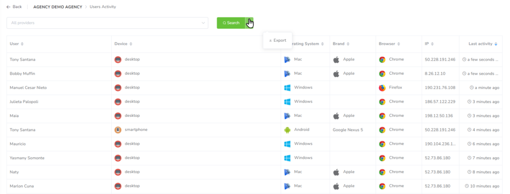 Users Activity | Office Puzzle Academy